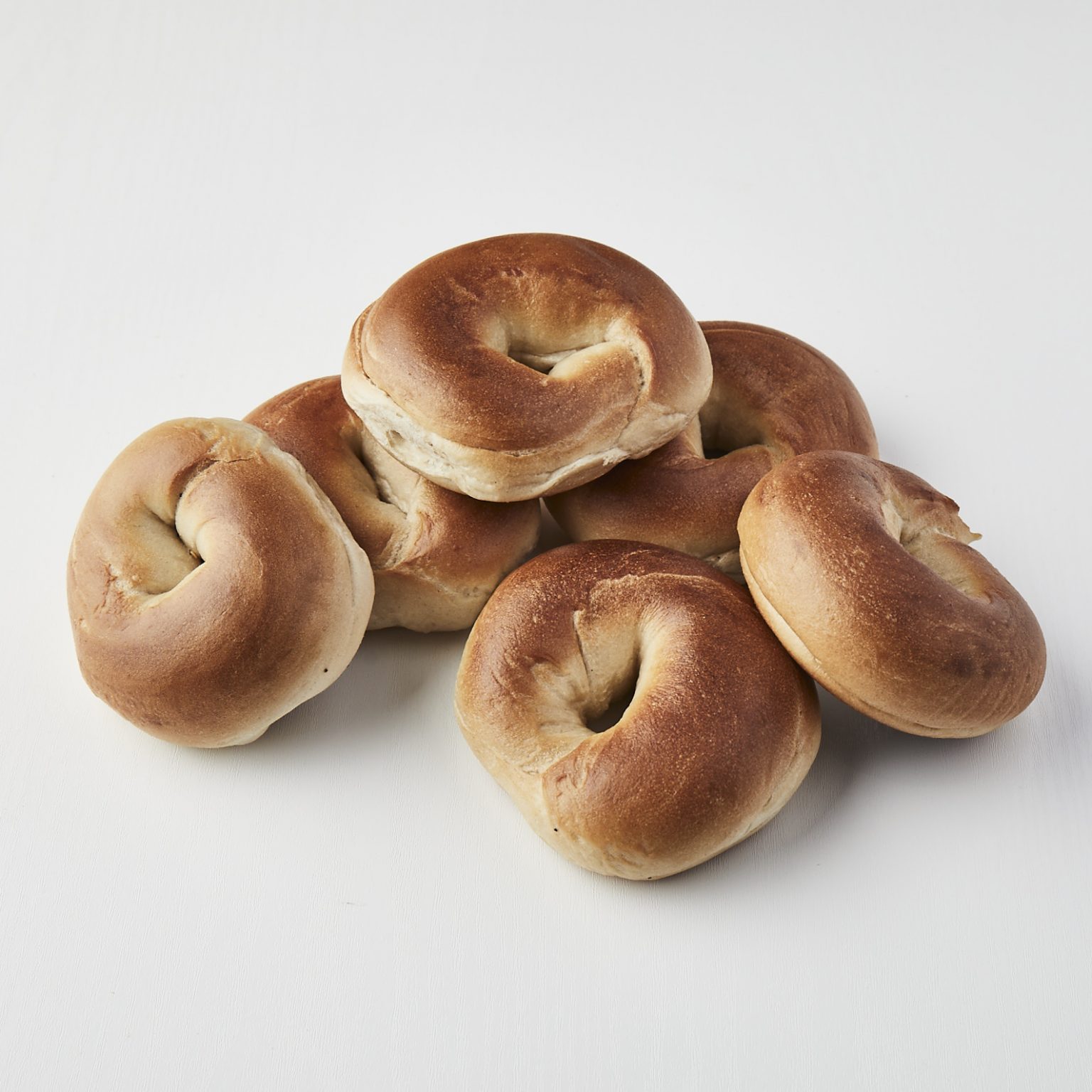Bagels - Plain Bagels (6 pack) - Yummies Deli